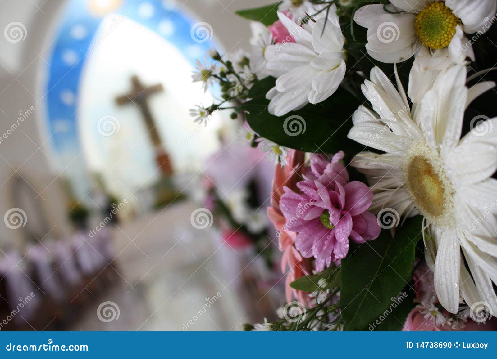 Flower foreground stock photo. Image of desk, church - 14738690