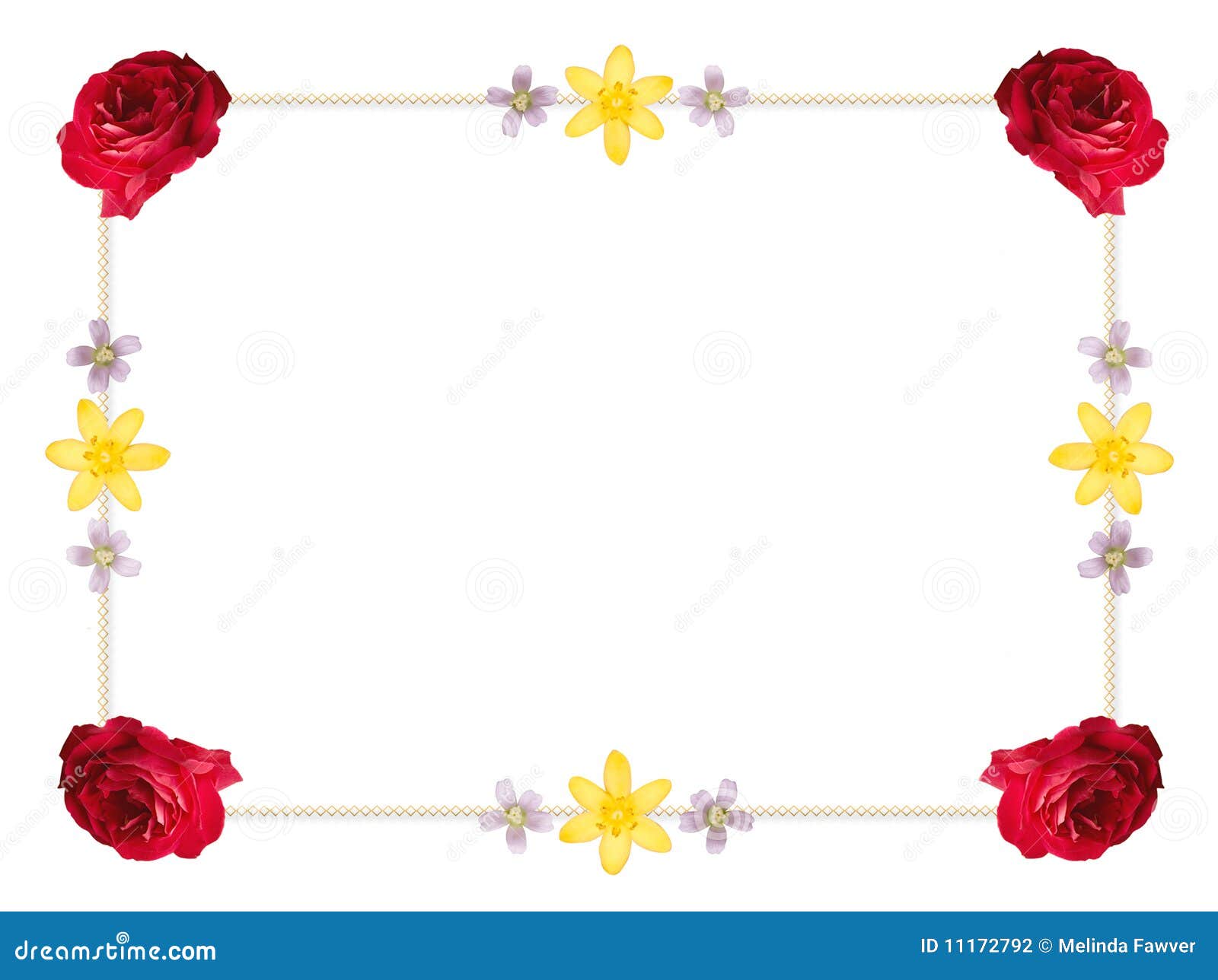 Flower Frame Border stock illustration. Illustration of birthday - 11172792