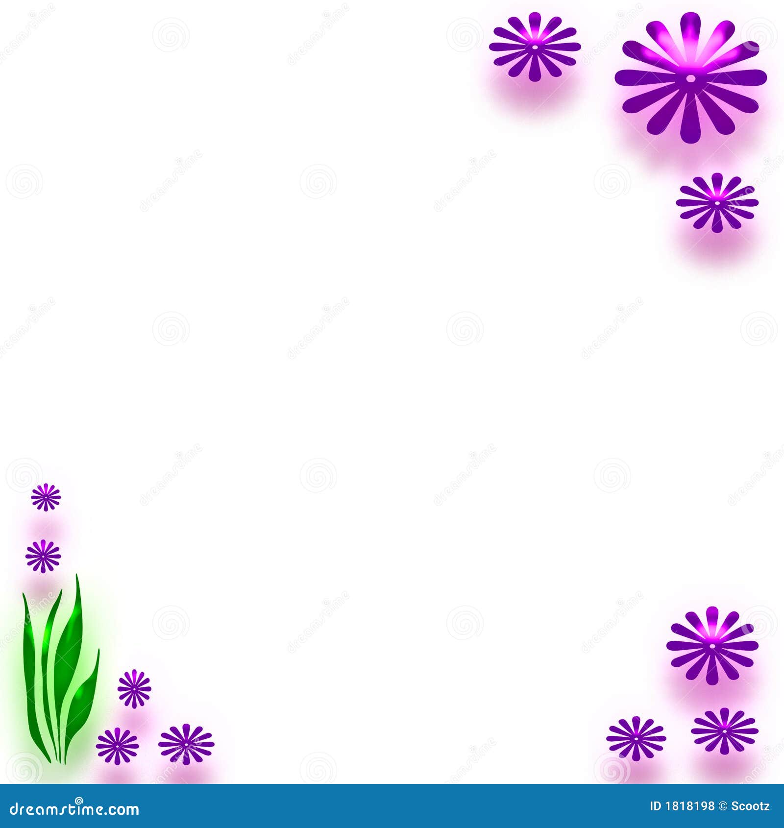 Flower Framed Note Paper Stock Illustrations – 41 Flower Framed Note ...