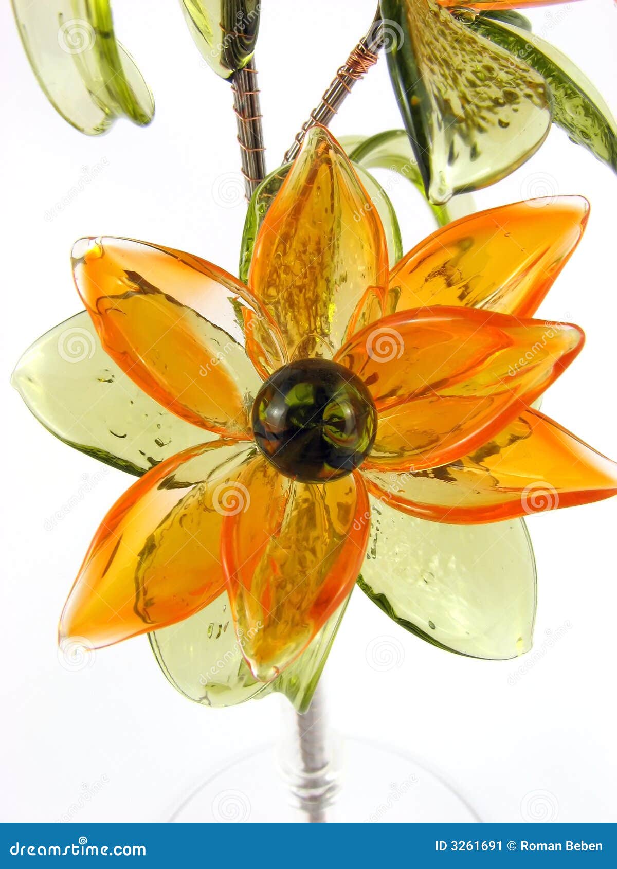 Flower of glass 3 stock image. Image of enrapture, petal - 3261691