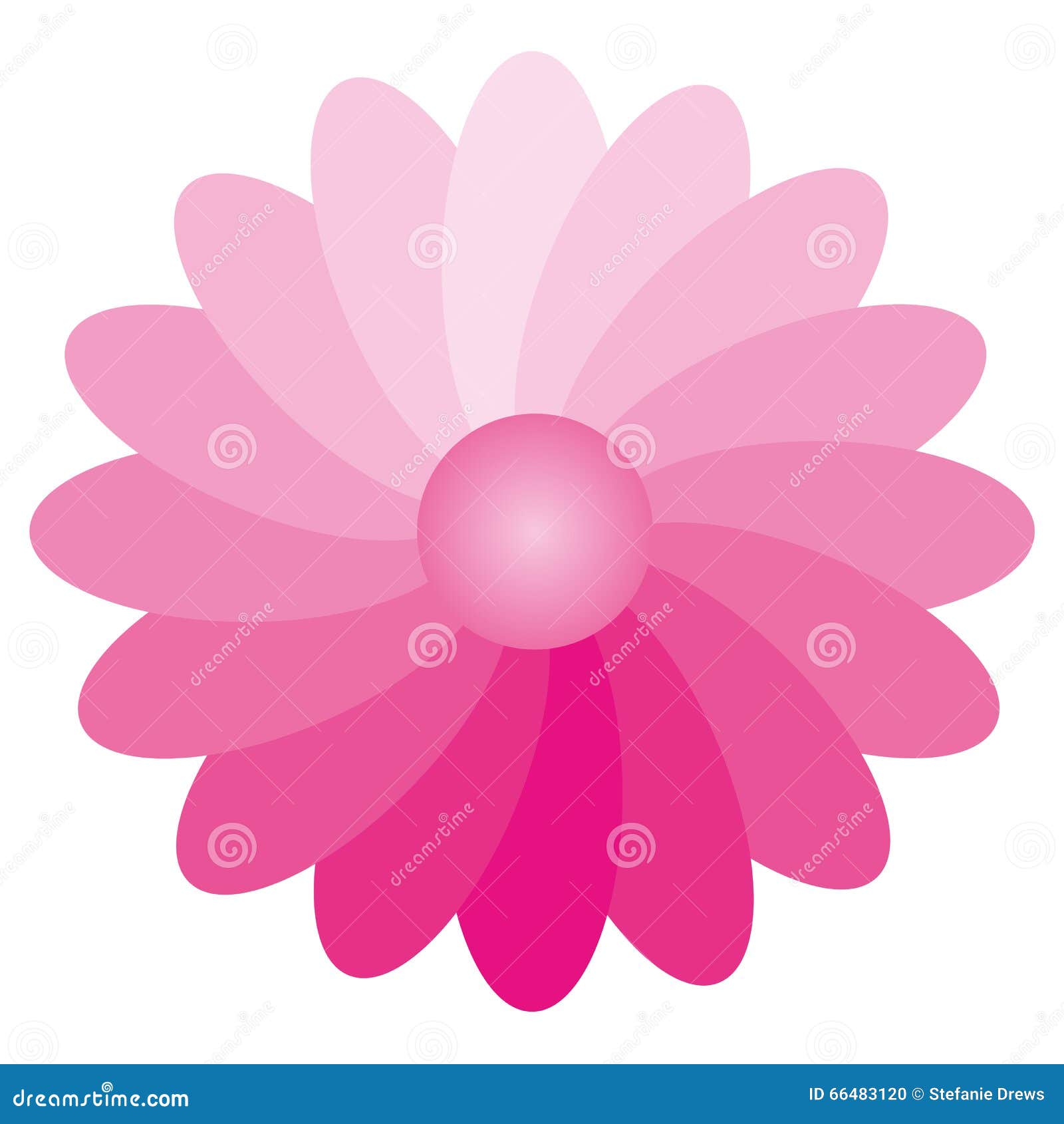 Flower Gradient stock vector. Illustration of painting - 66483120