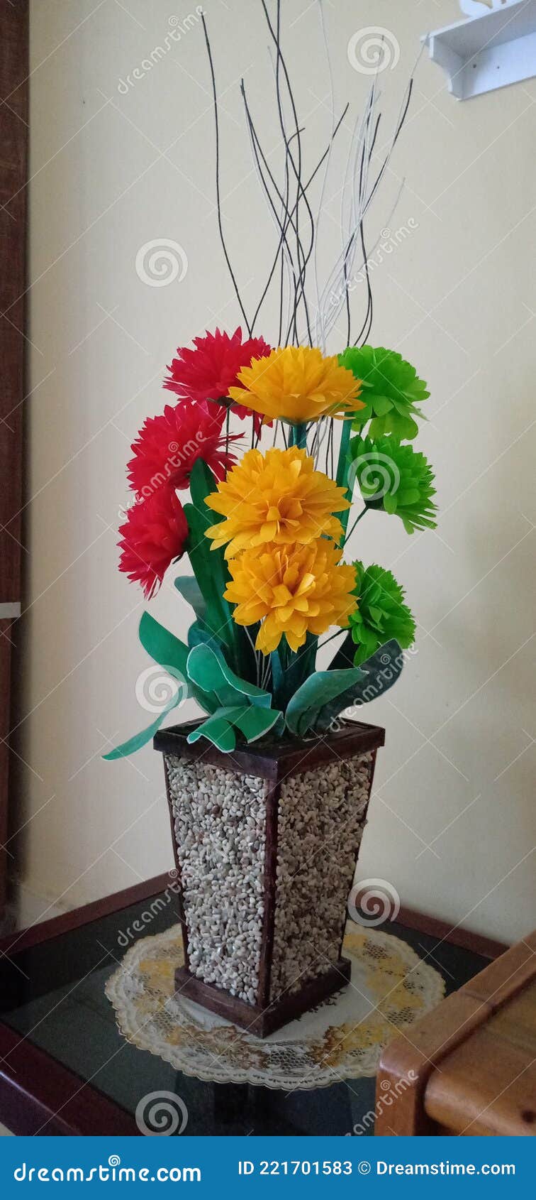 Flower Handmade stock image. Image of flower, handmade - 221701583