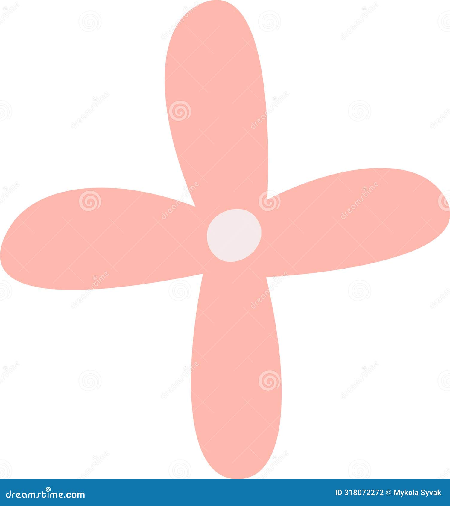 Flower Head Drawing stock vector. Illustration of design - 318072272