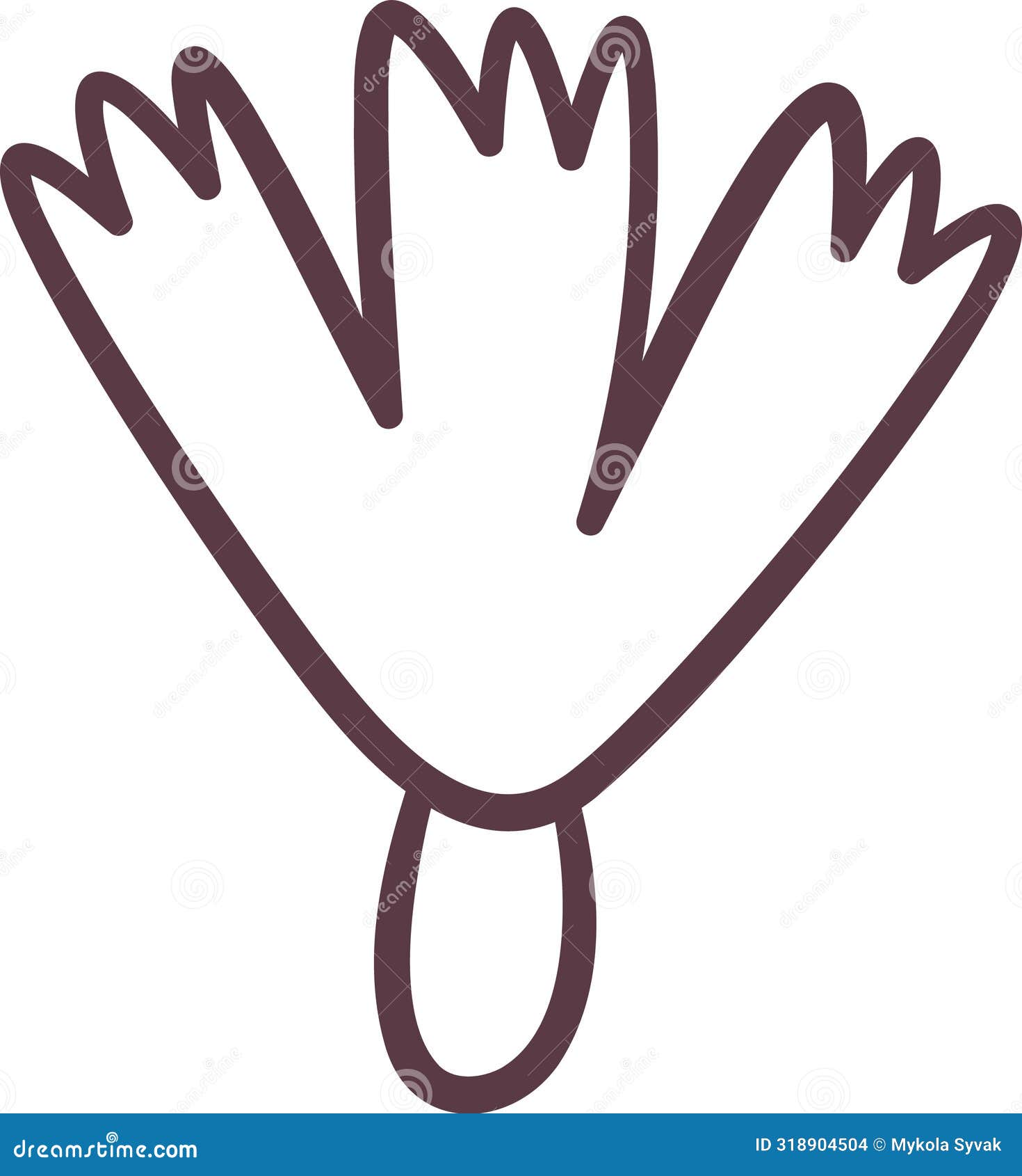 Flower Head Drawing stock vector. Illustration of design - 318904504