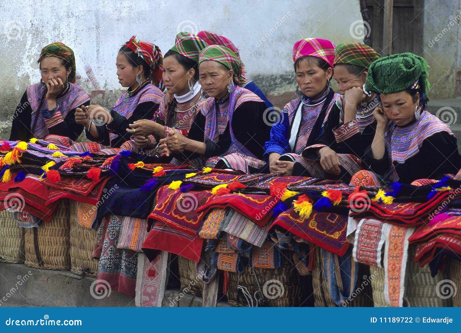 Flower Hmong Market editorial photography. Image of travel - 11189722