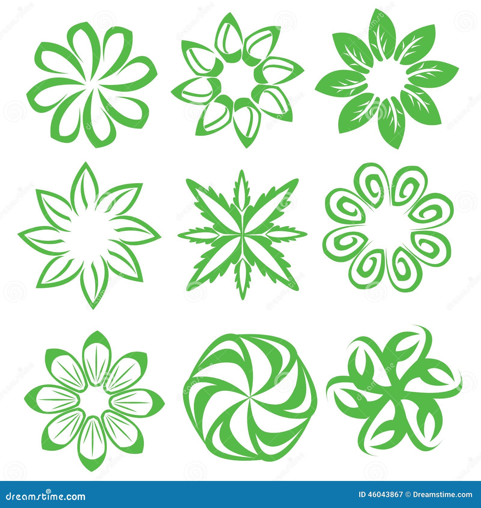 Flower icon design stock illustration. Illustration of flower - 46043867