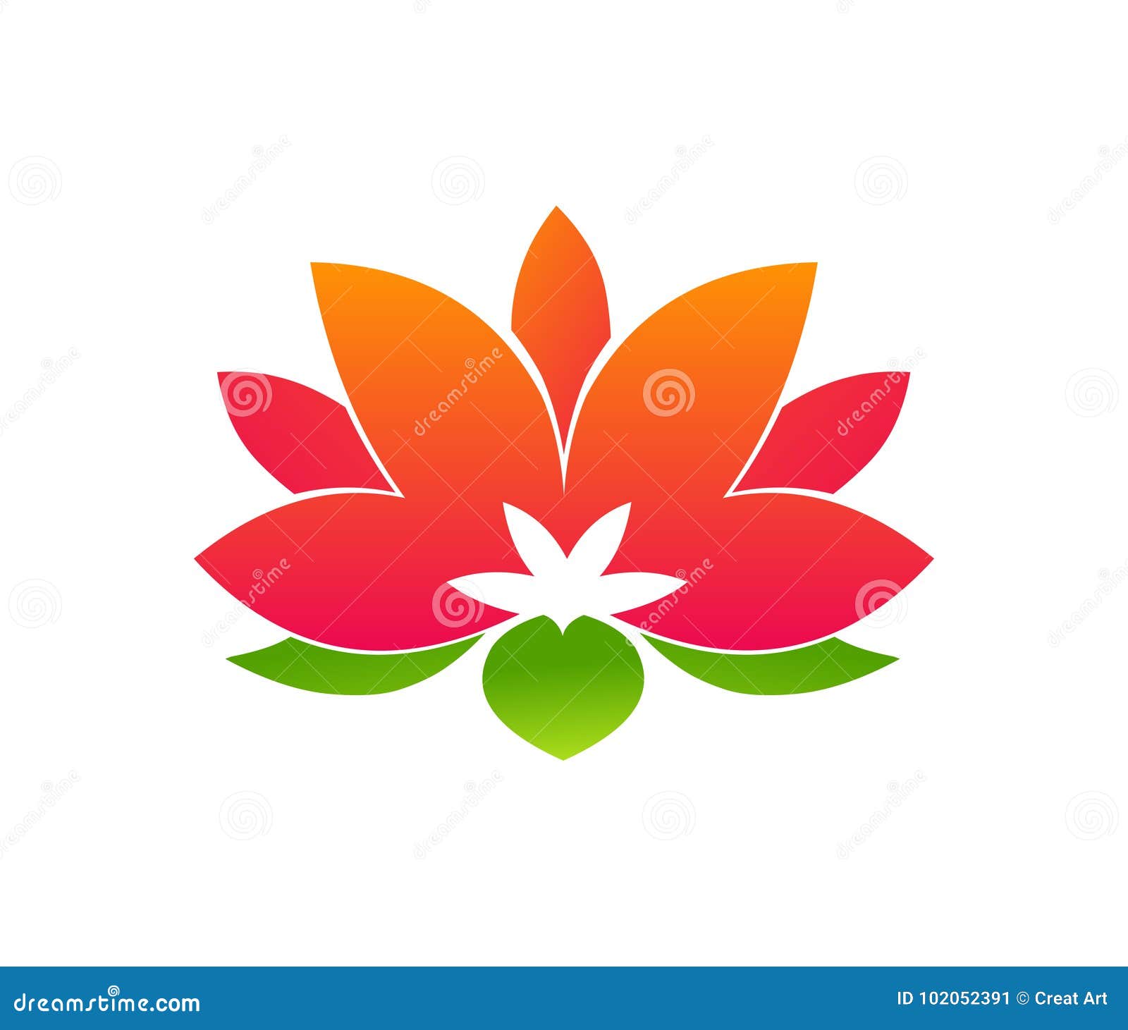 Flower icon logo stock vector. Illustration of nature - 102052391