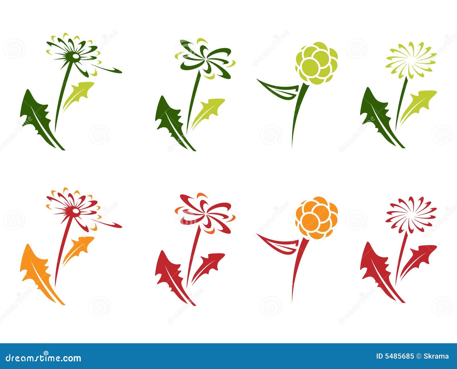 Flower Icon/logo/symbol/signature Stock Illustration - Illustration of ...