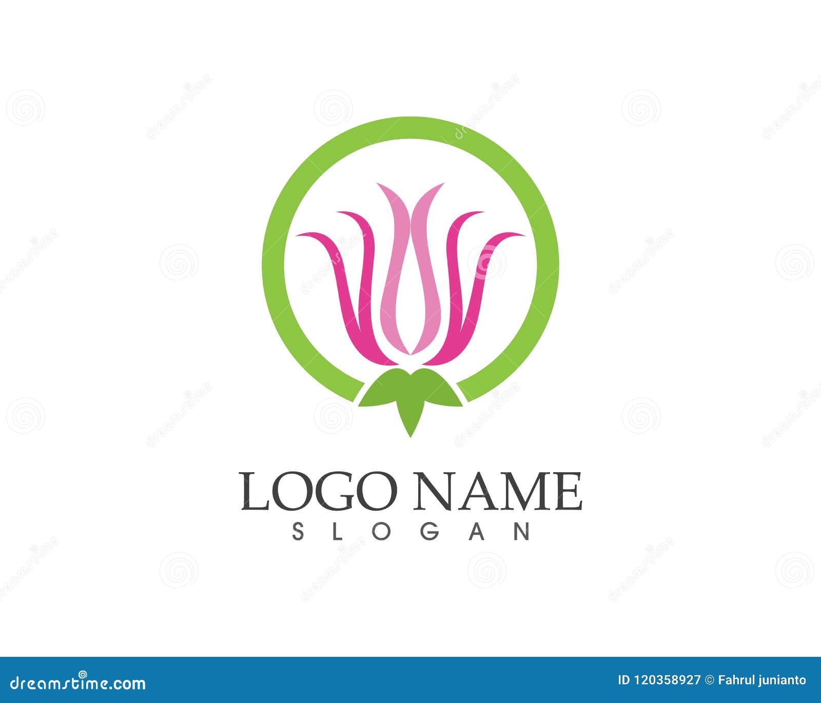 Flower Icon Logo Vector Template Stock Vector - Illustration of shop ...