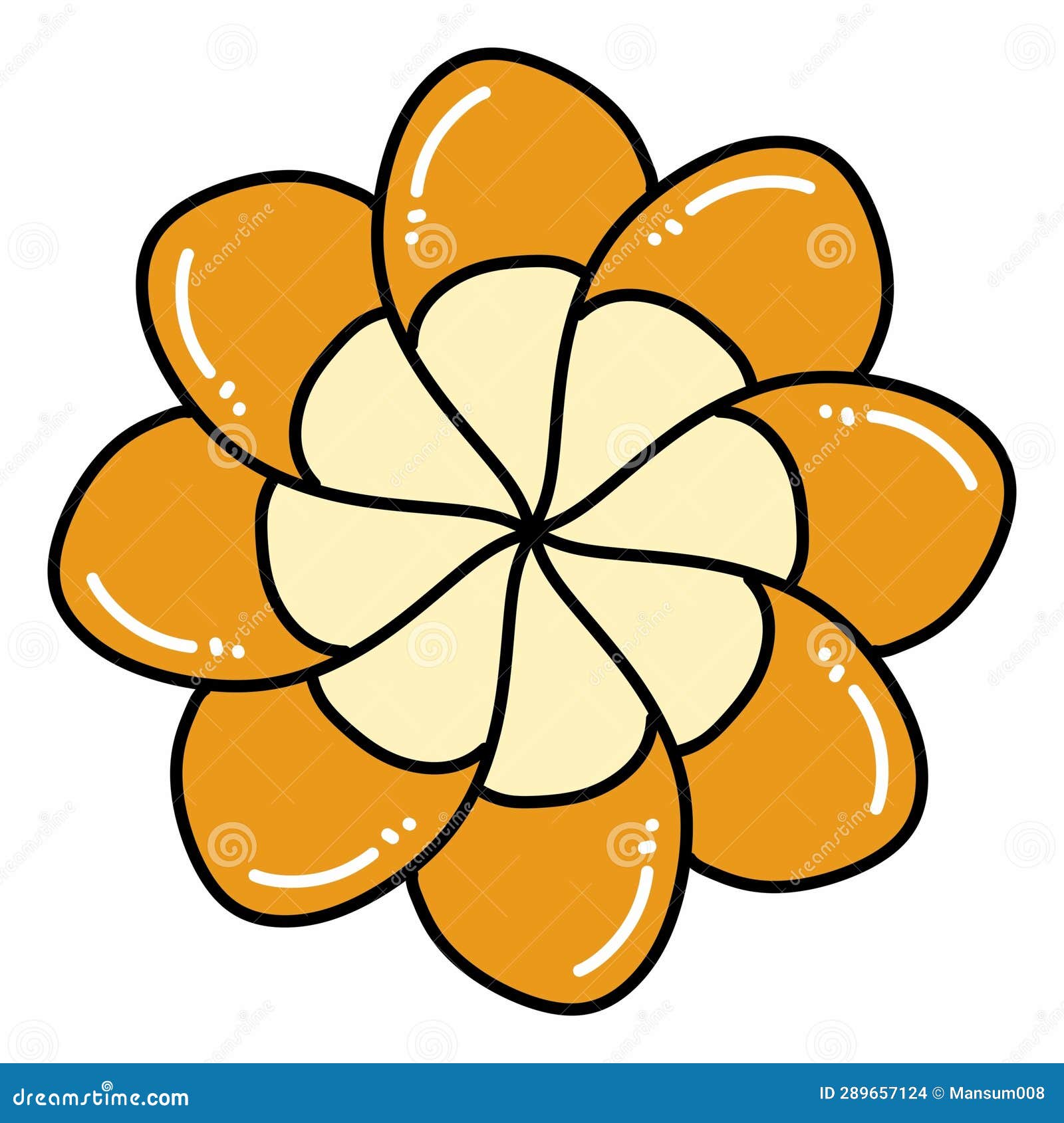 Flower Icon. Outline Illustration of Flower Icons for Web Stock ...