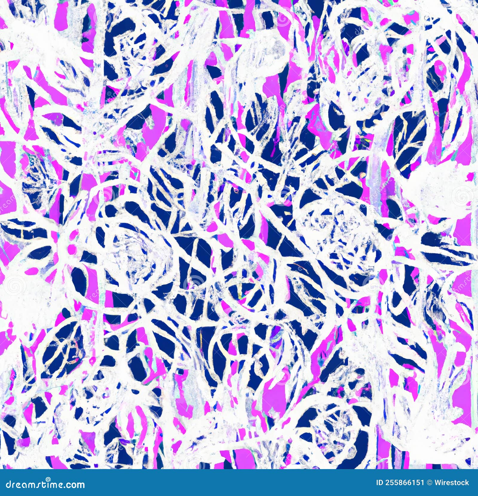 Flower Illustration Pattern Stock Vector Stock Illustration ...