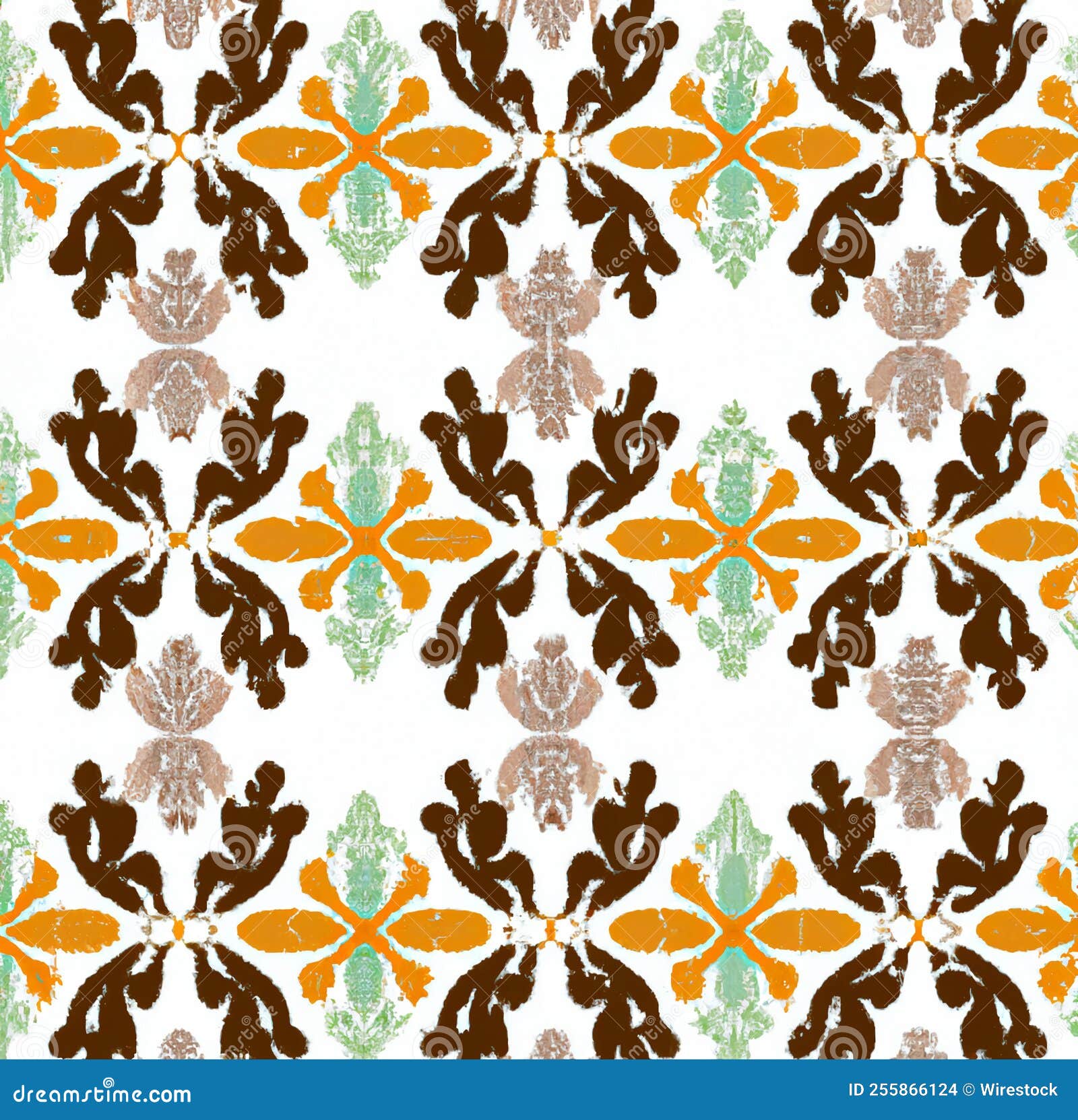 Flower Illustration Pattern Stock Vector Stock Illustration ...