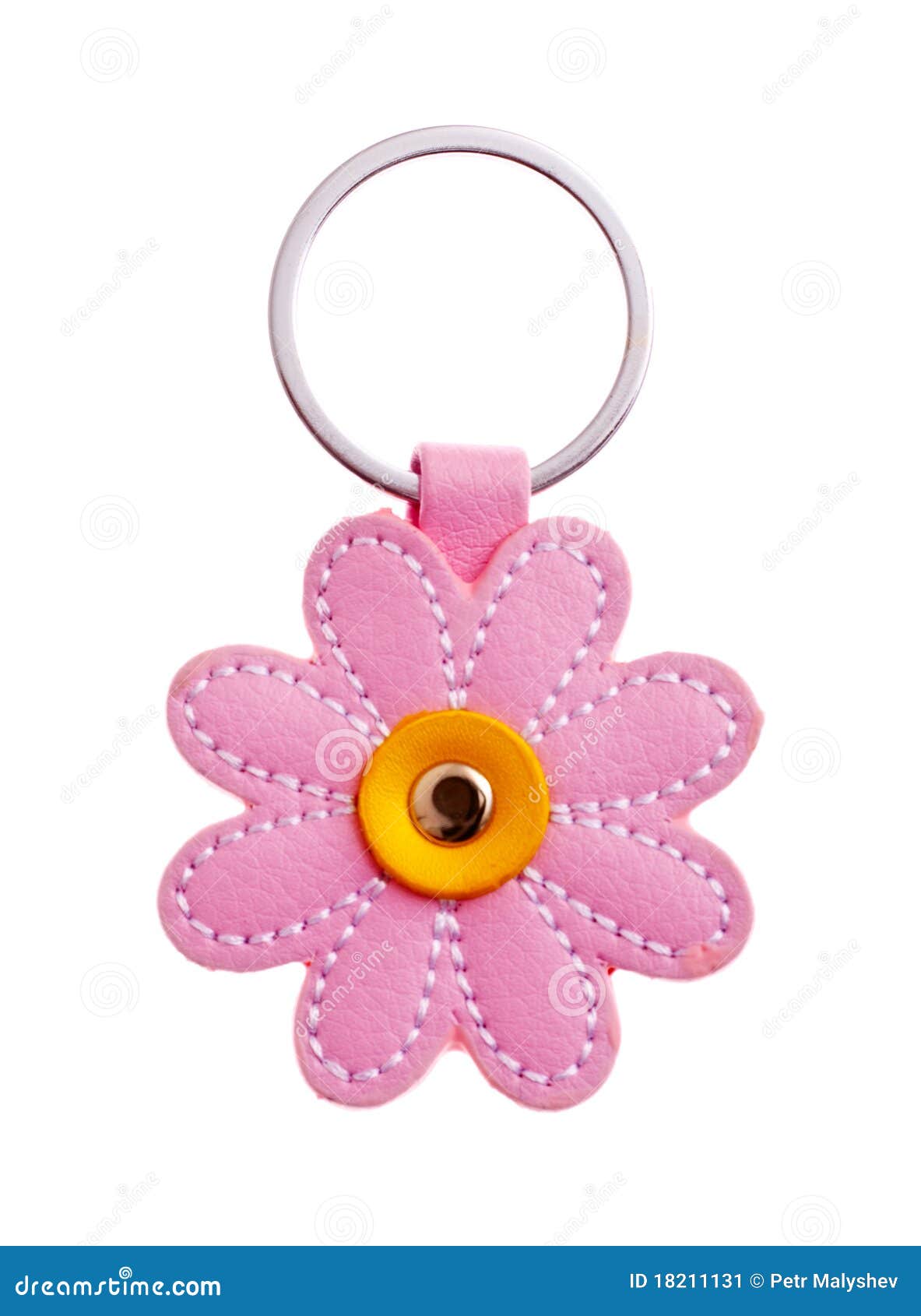 Flower Keychain stock image. Image of lock, photo, charm - 18211131