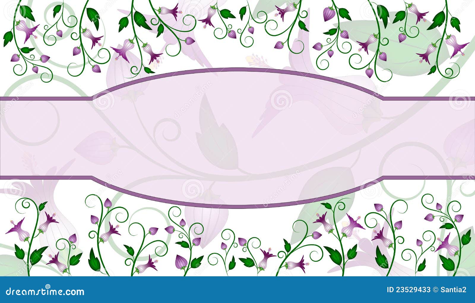 Flower label design stock illustration. Illustration of label - 23529433
