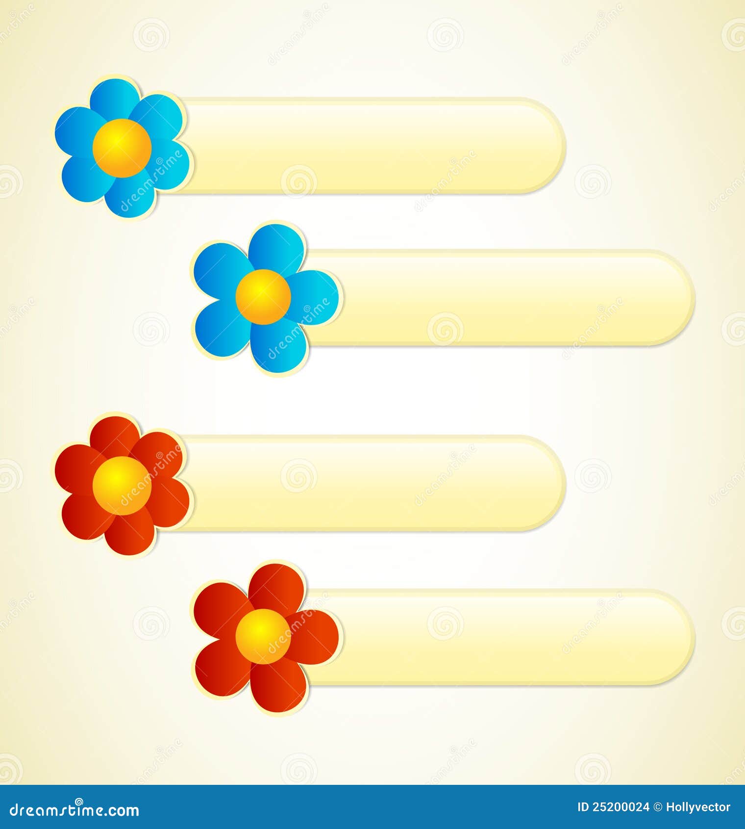 Flower Labels 01 stock illustration. Illustration of frame - 25200024