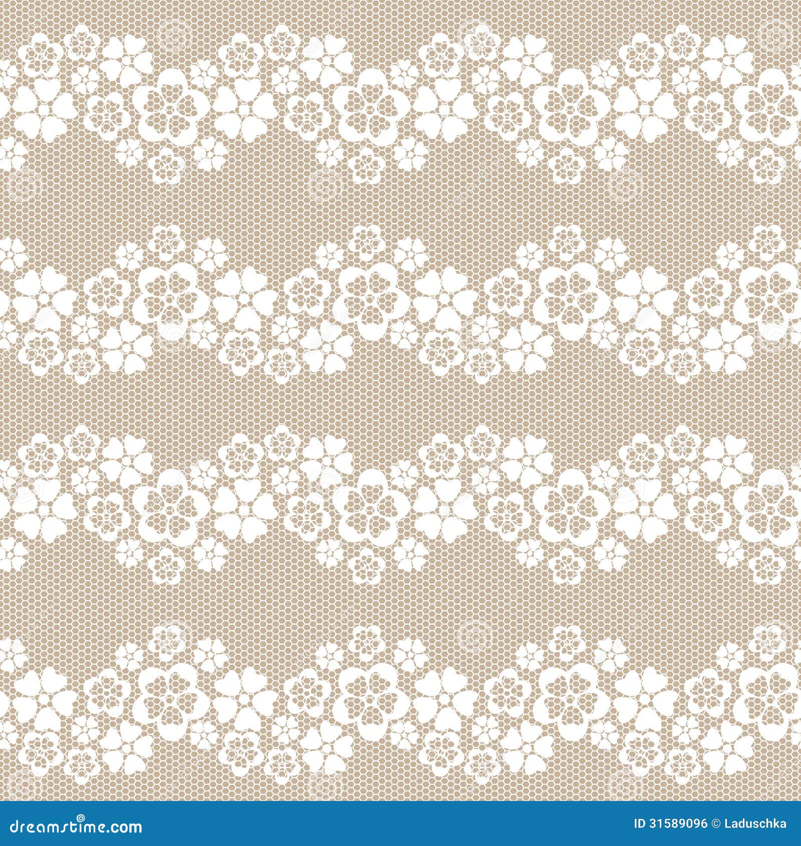 Flower lace background. stock vector. Illustration of pattern - 31589096