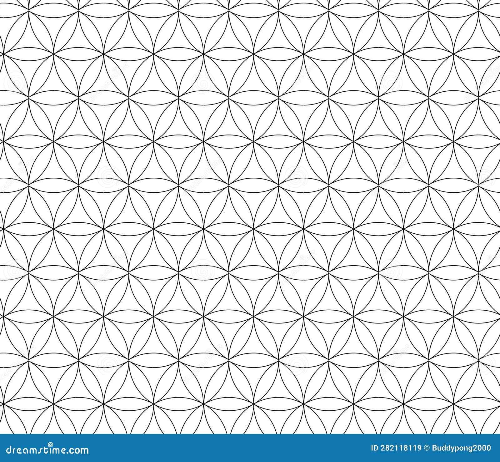 Flower Of Life Pattern Wallpaper