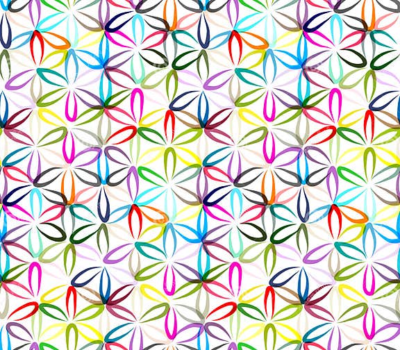 Flower of Life, Seamless Pattern for Your Design Stock Vector ...