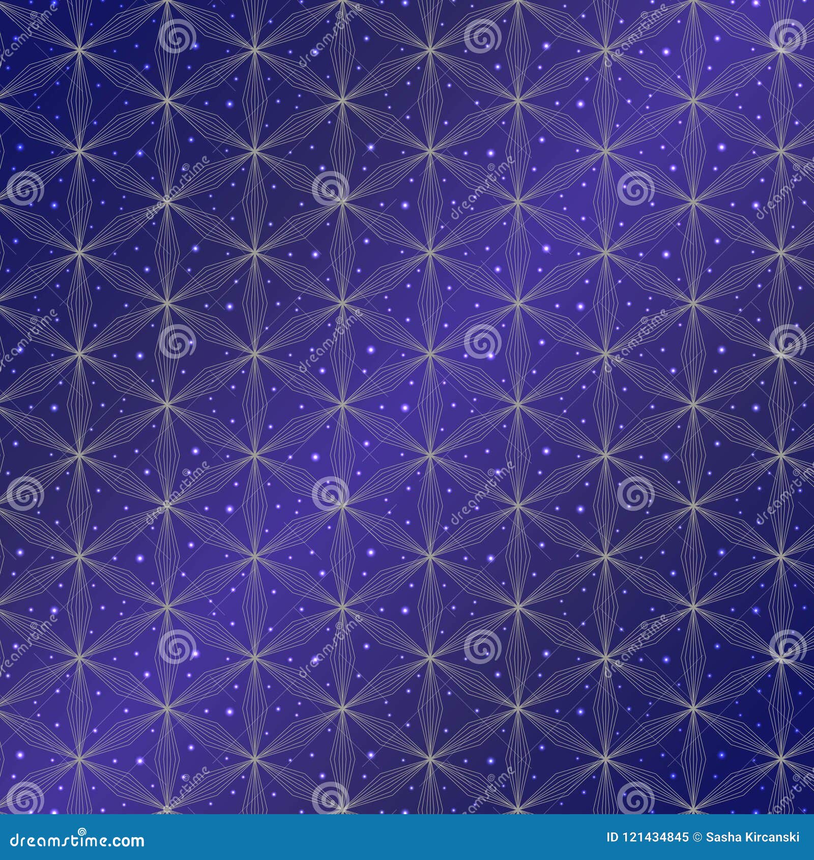 Flower of Life Vector Pattern Stock Vector - Illustration of vector ...