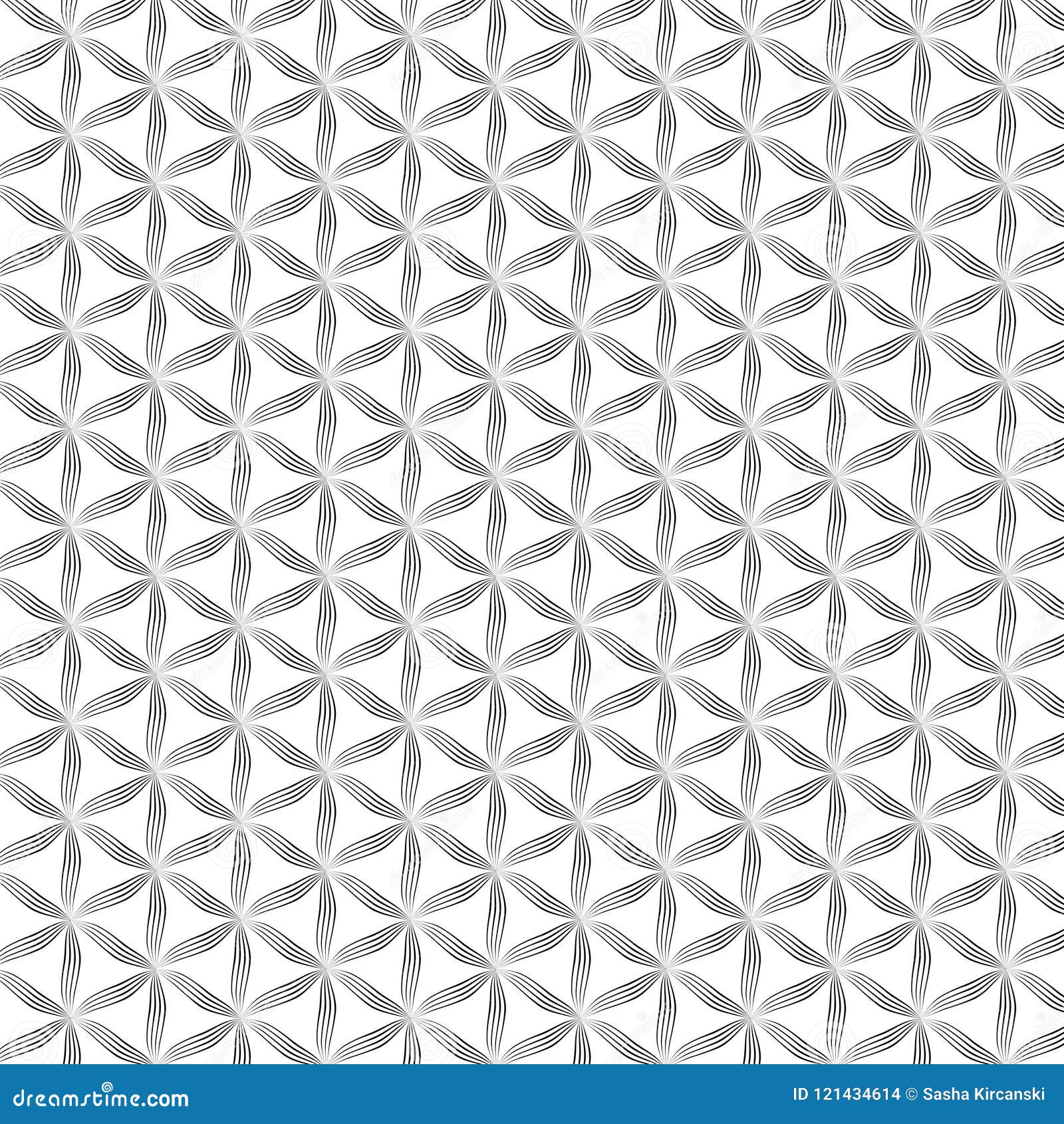 Flower of Life Vector Pattern Stock Vector - Illustration of abstract ...