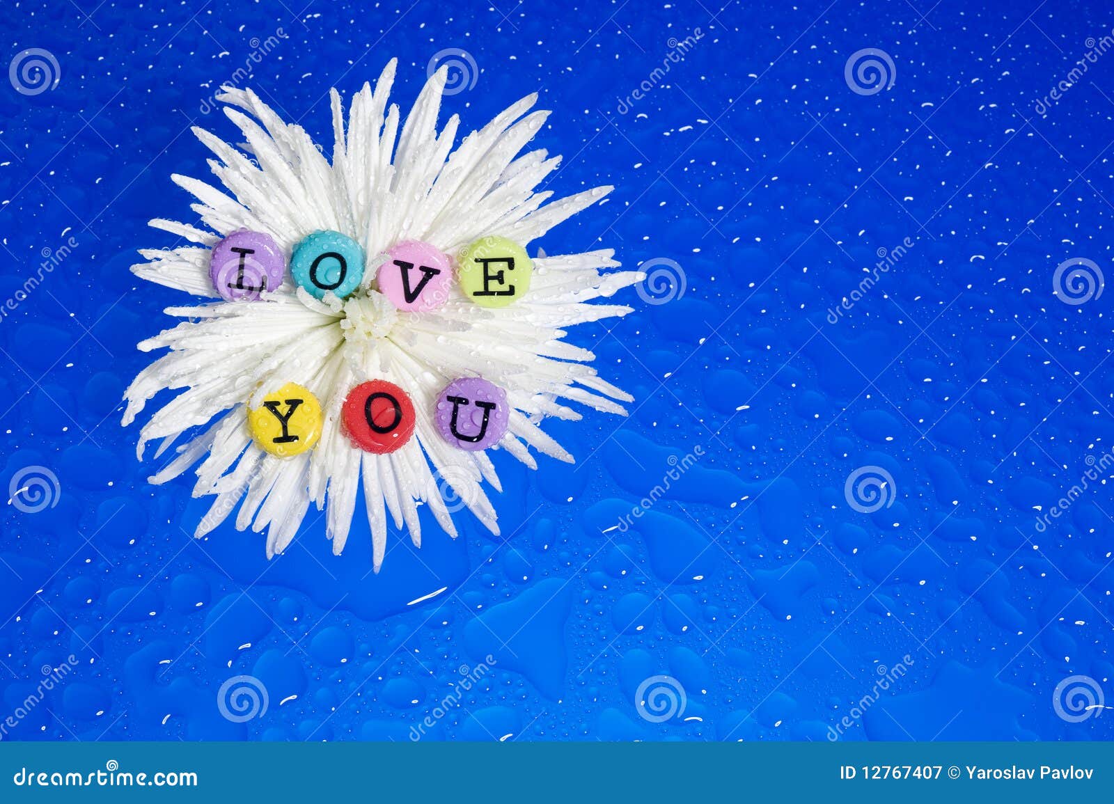 Flower and love stock image. Image of color, letter, passion - 12767407