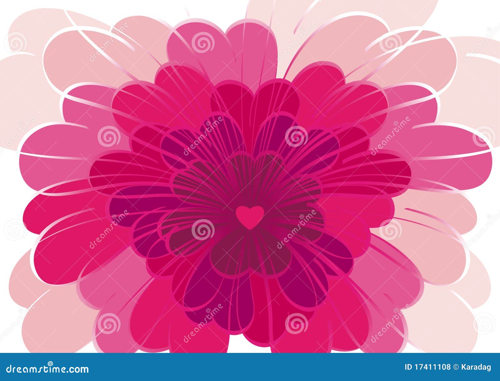 Flower love stock vector. Illustration of backgrounds - 17411108