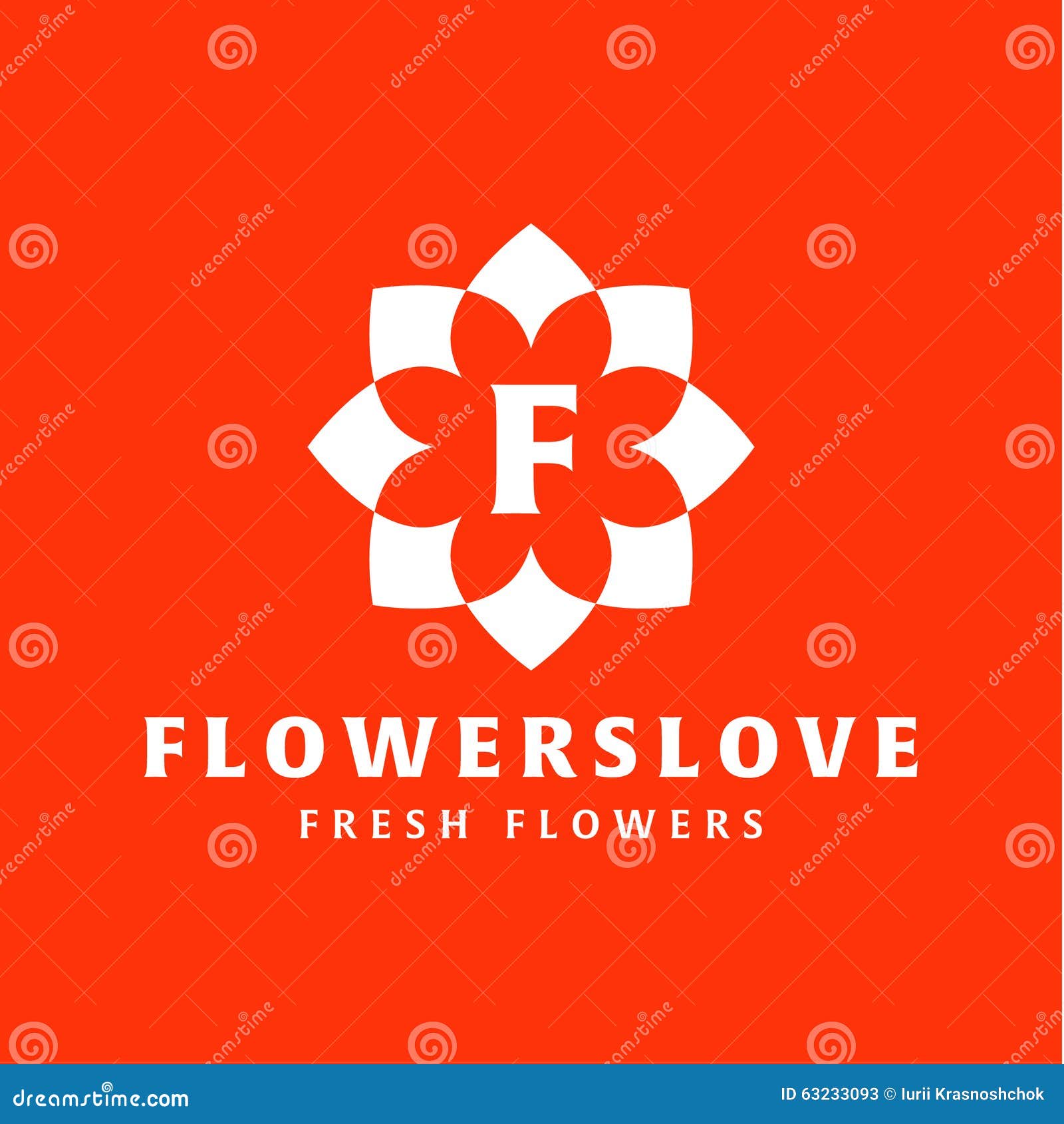 Flat Trend Modern Simple Logotype Graphic Design Isolated On White ...