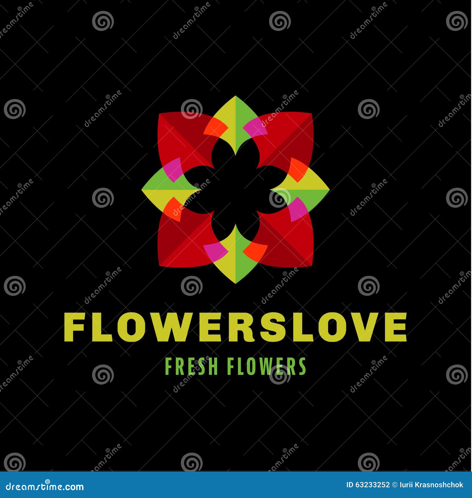 Flat Trend Modern Simple Logotype Graphic Design Isolated On White ...