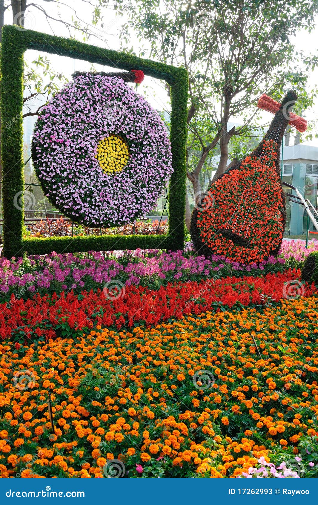 Flower musical instruments stock image. Image of modeling - 17262993