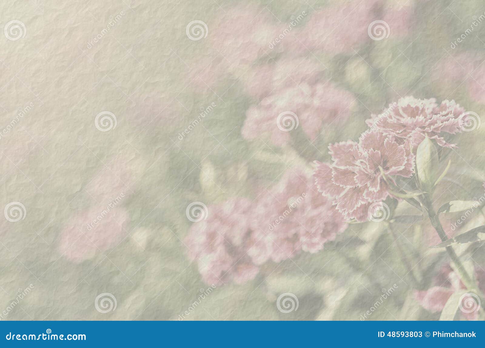 Flower on Paper Texture Style Stock Image - Image of futuristic ...