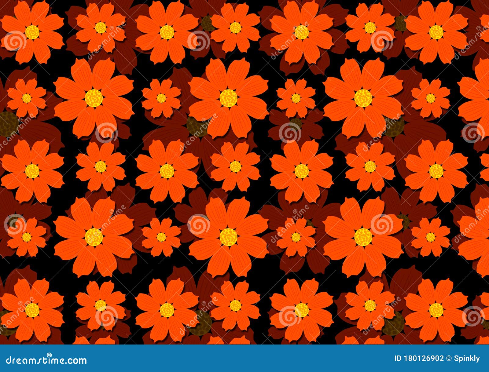 Flower Pattern Background Wallpaper for Design Layout Stock ...