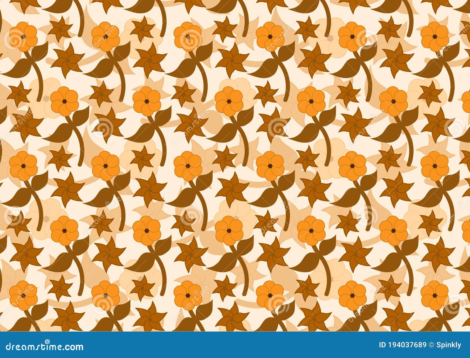 Flower Pattern Background Wallpaper for Design Layout Stock ...