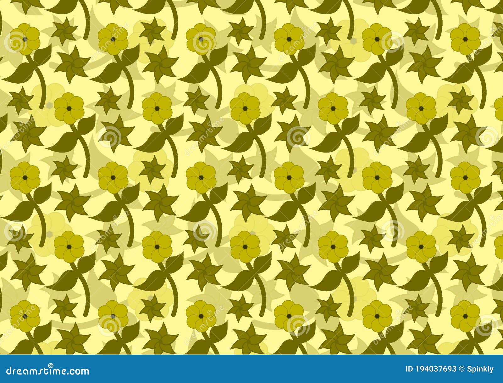 Flower Pattern Background Wallpaper for Design Layout Stock ...