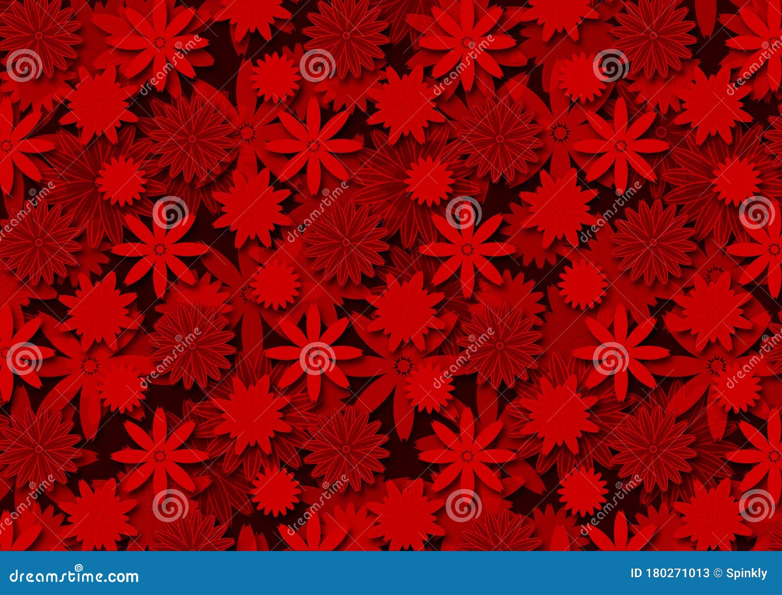 Flower Pattern Background Wallpaper for Design Layout Stock ...