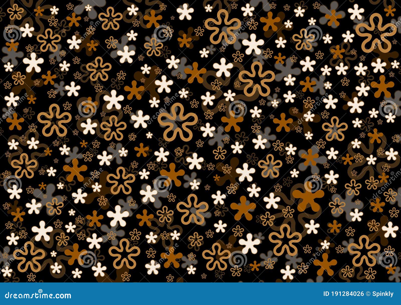 Flower Pattern Background Wallpaper for Design Layout Stock ...