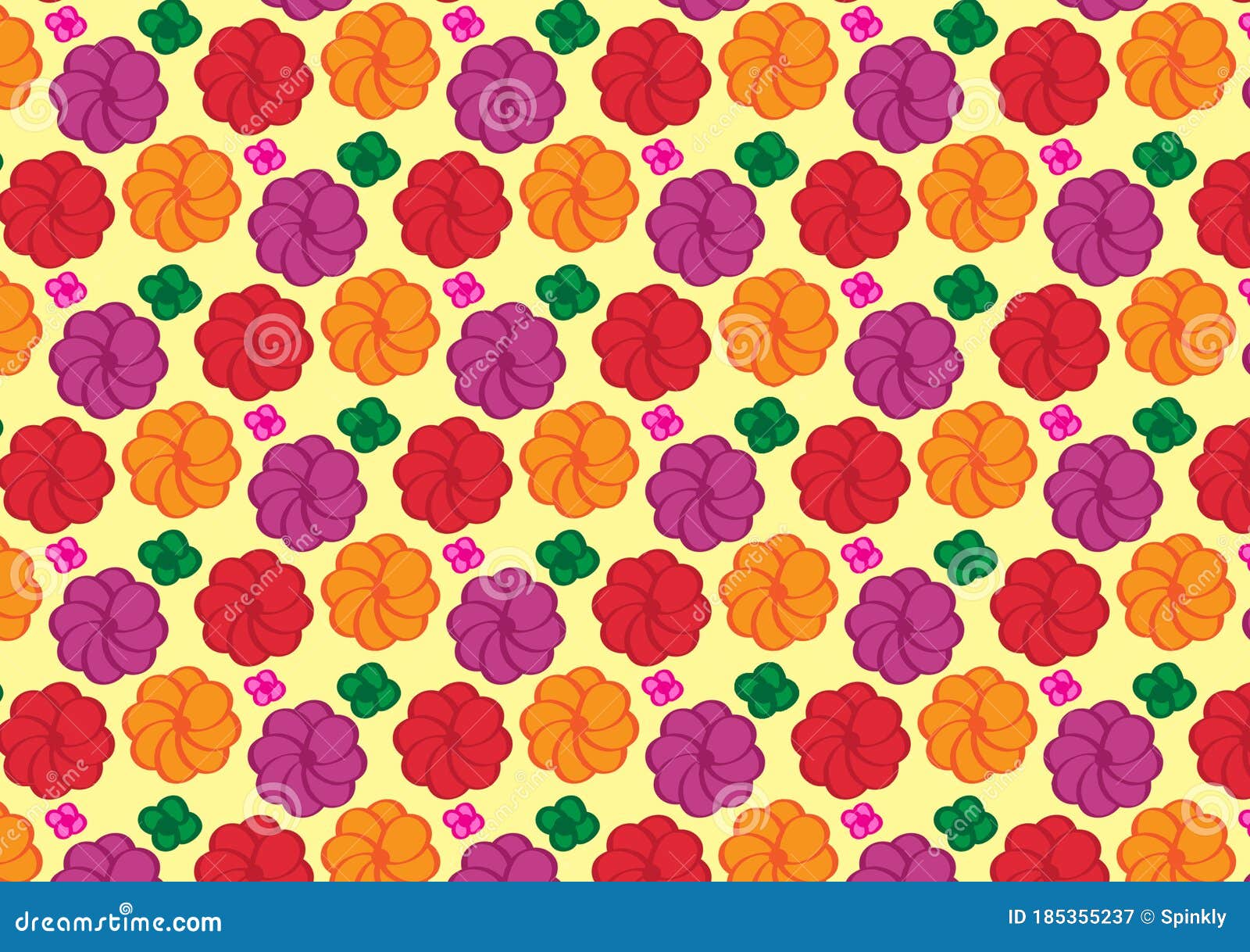 Flower Pattern Background Wallpaper for Design Layout Stock ...