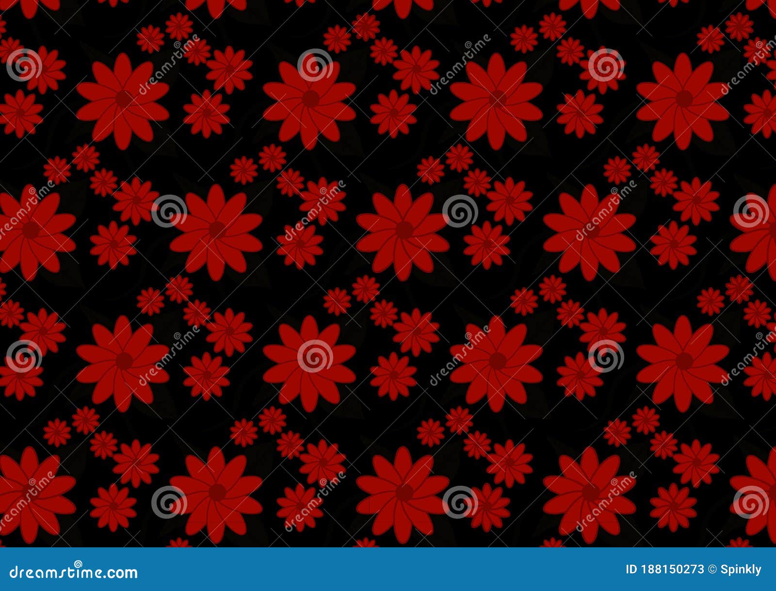 Flower Pattern Background Wallpaper for Design Layout Stock ...