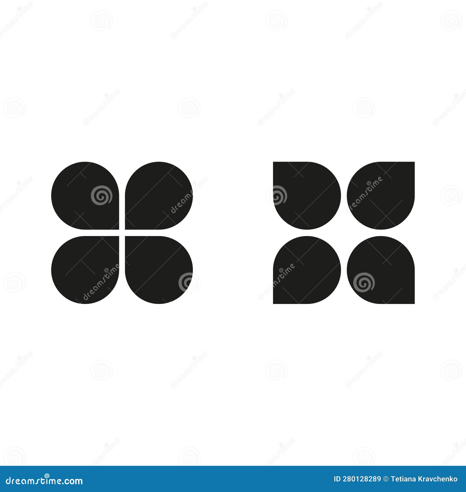 Flower Pattern, Chart and Graph Design, Buble Text. Vector Illustration ...