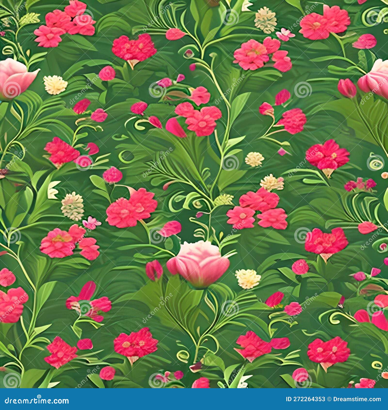 Flower pattern designs stock illustration. Illustration of leaf - 272264353