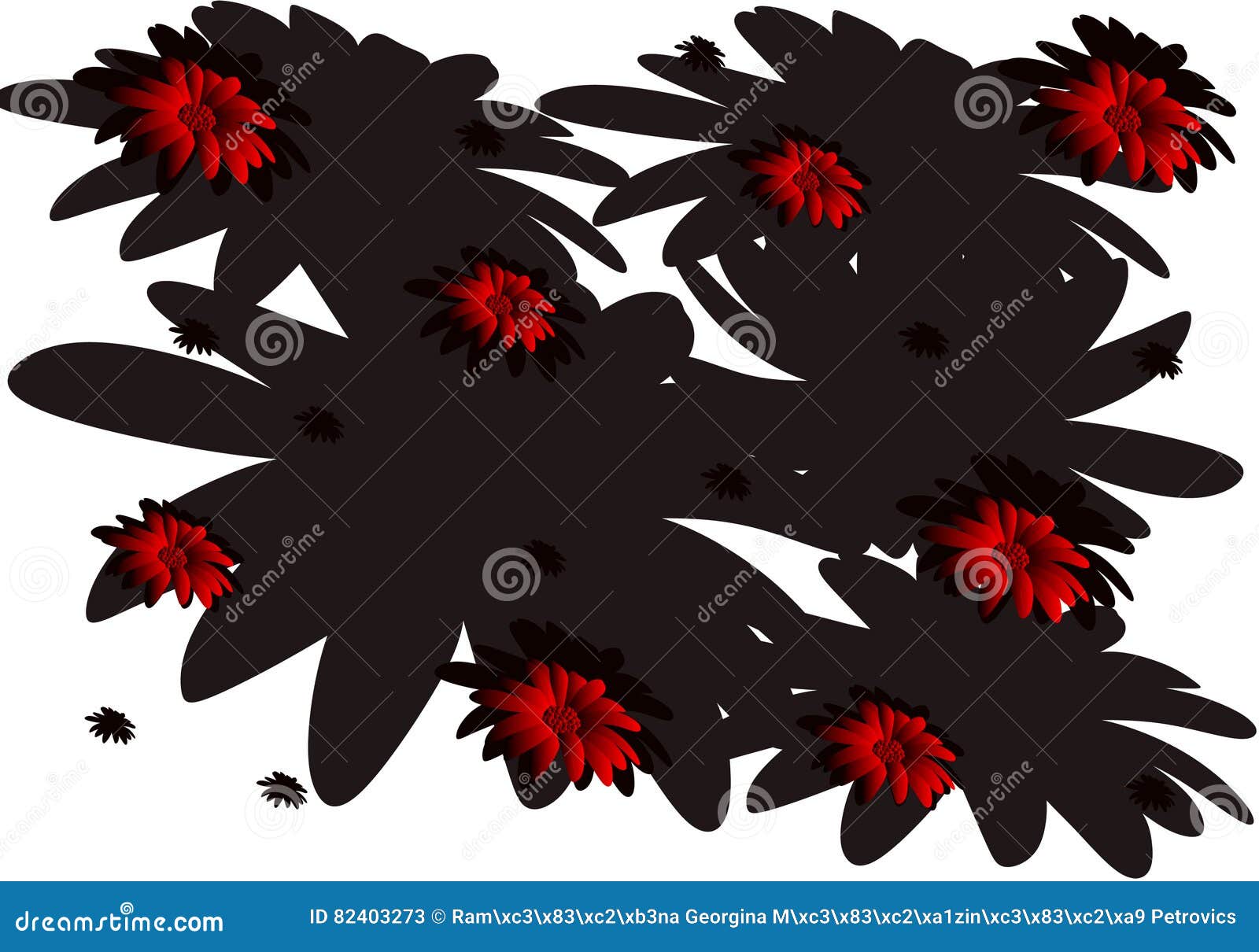 Flower pattern 6 stock vector. Illustration of pattern - 82403273