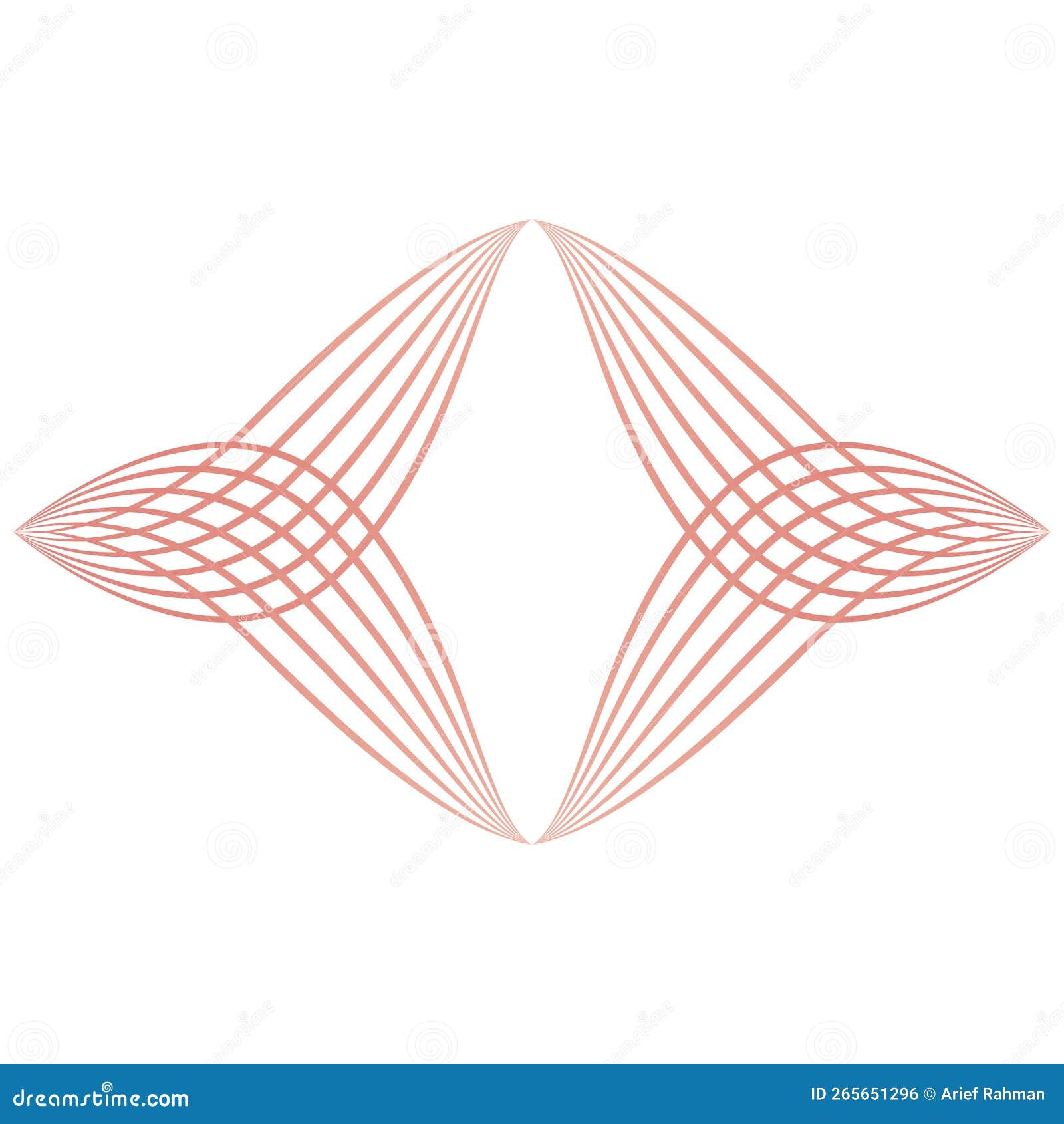 Beautiful Flower Petals, Flower Line Design Stock Vector - Illustration ...