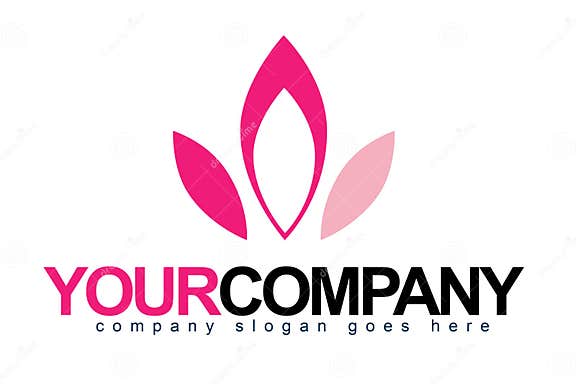 Flower Petals Logo stock illustration. Illustration of graphic - 27438257