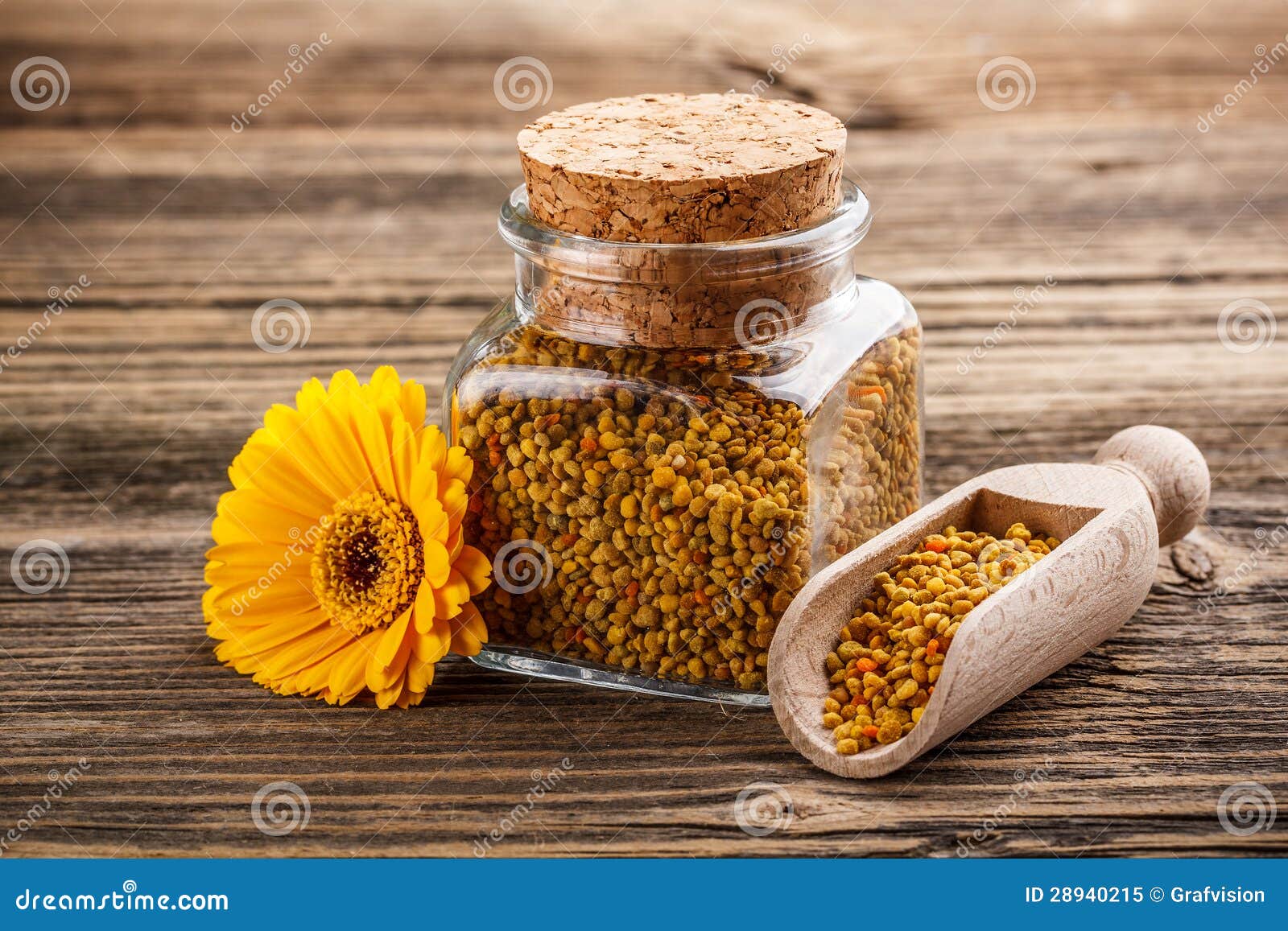 Flower pollen stock image. Image of rustic, health, orange - 28940215