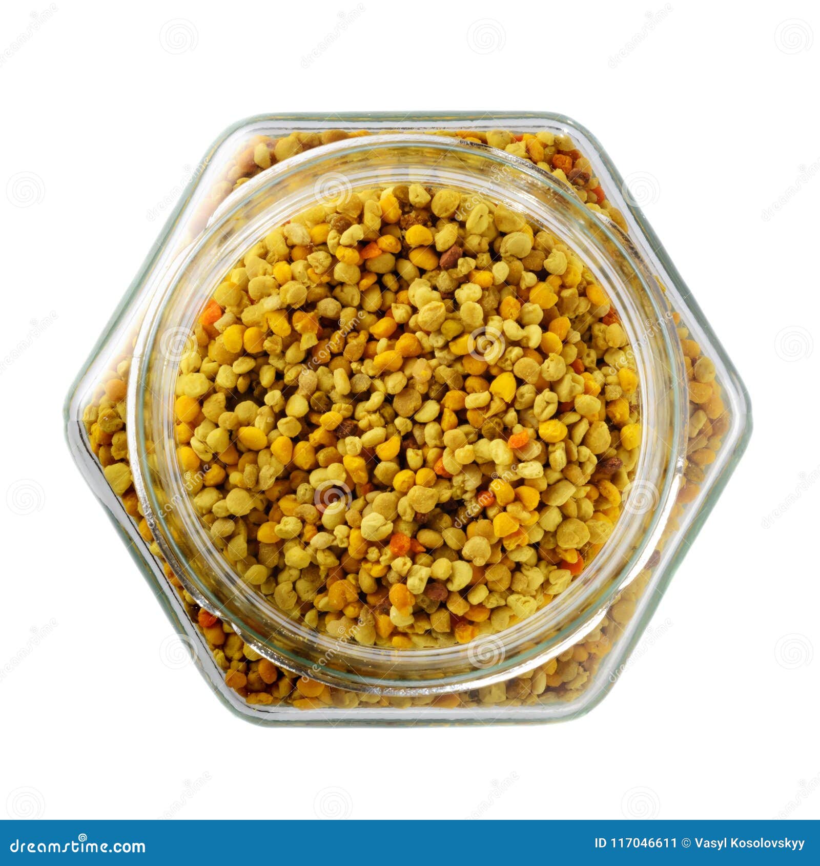 Flower Pollen in a Glass Jar. Apitherapy. Stock Image - Image of ...