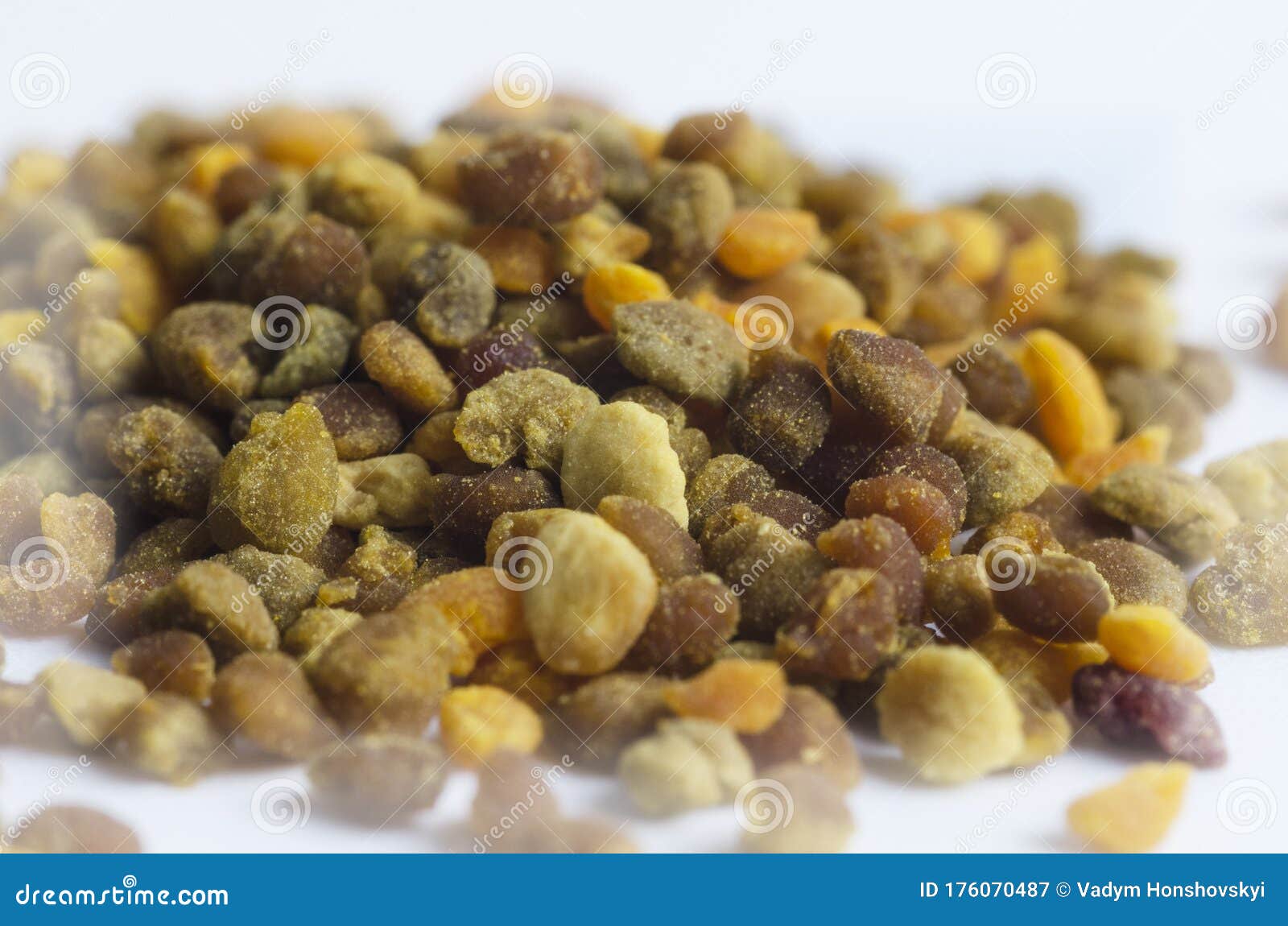 Flower Pollen on a Light Background Stock Image - Image of petal ...