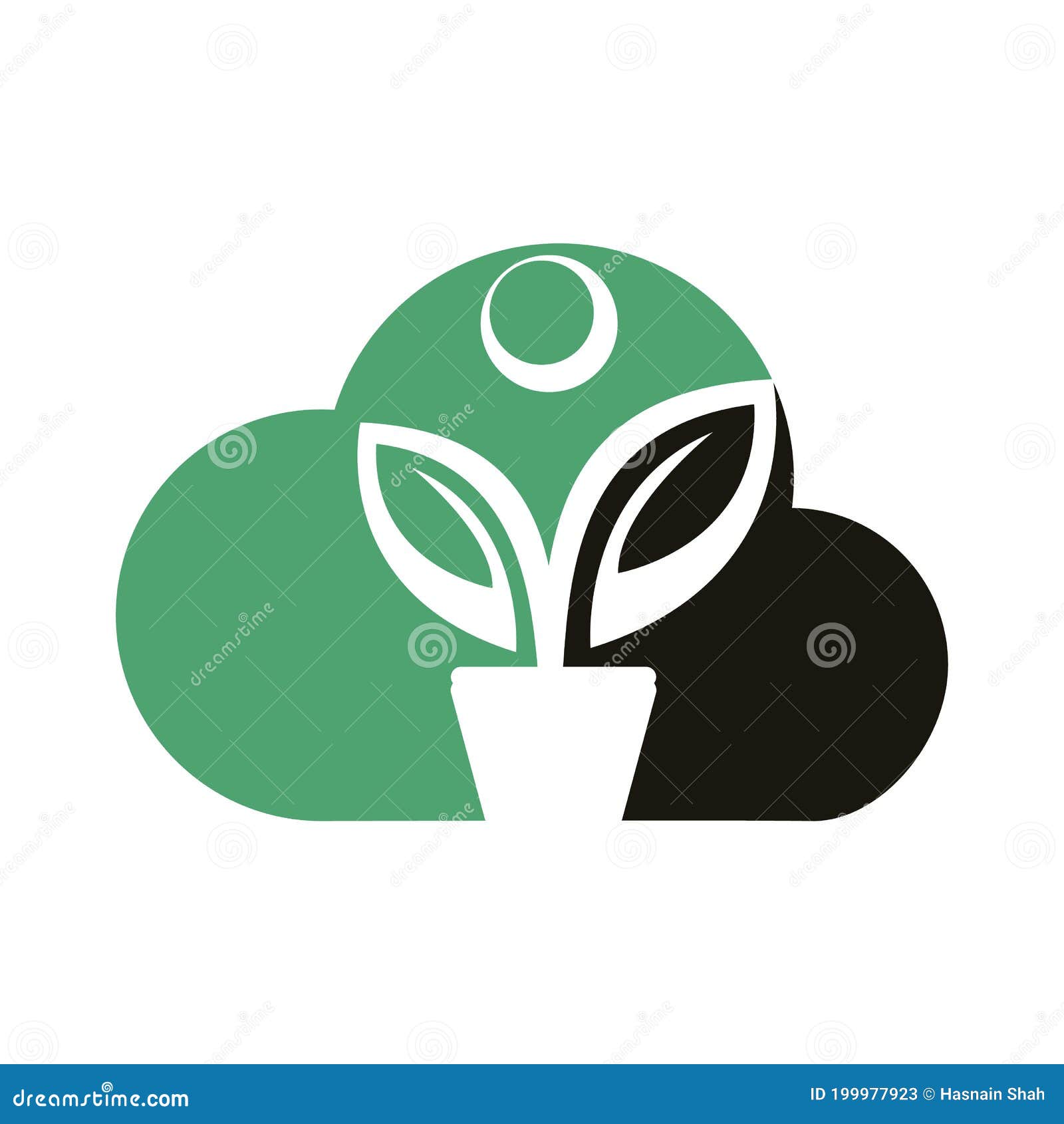 Human Growth Vector Logo. stock vector. Illustration of graphic - 199977923