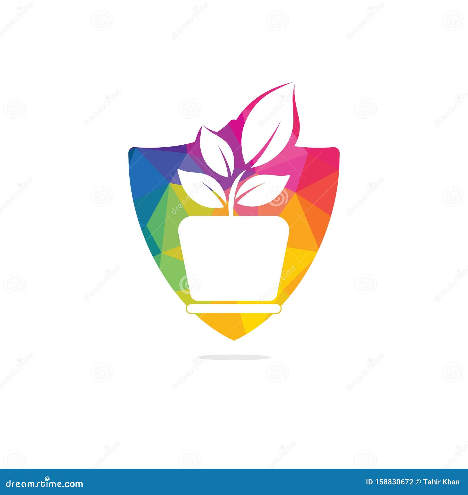 Growth vector logo. stock vector. Illustration of isolated - 158830672