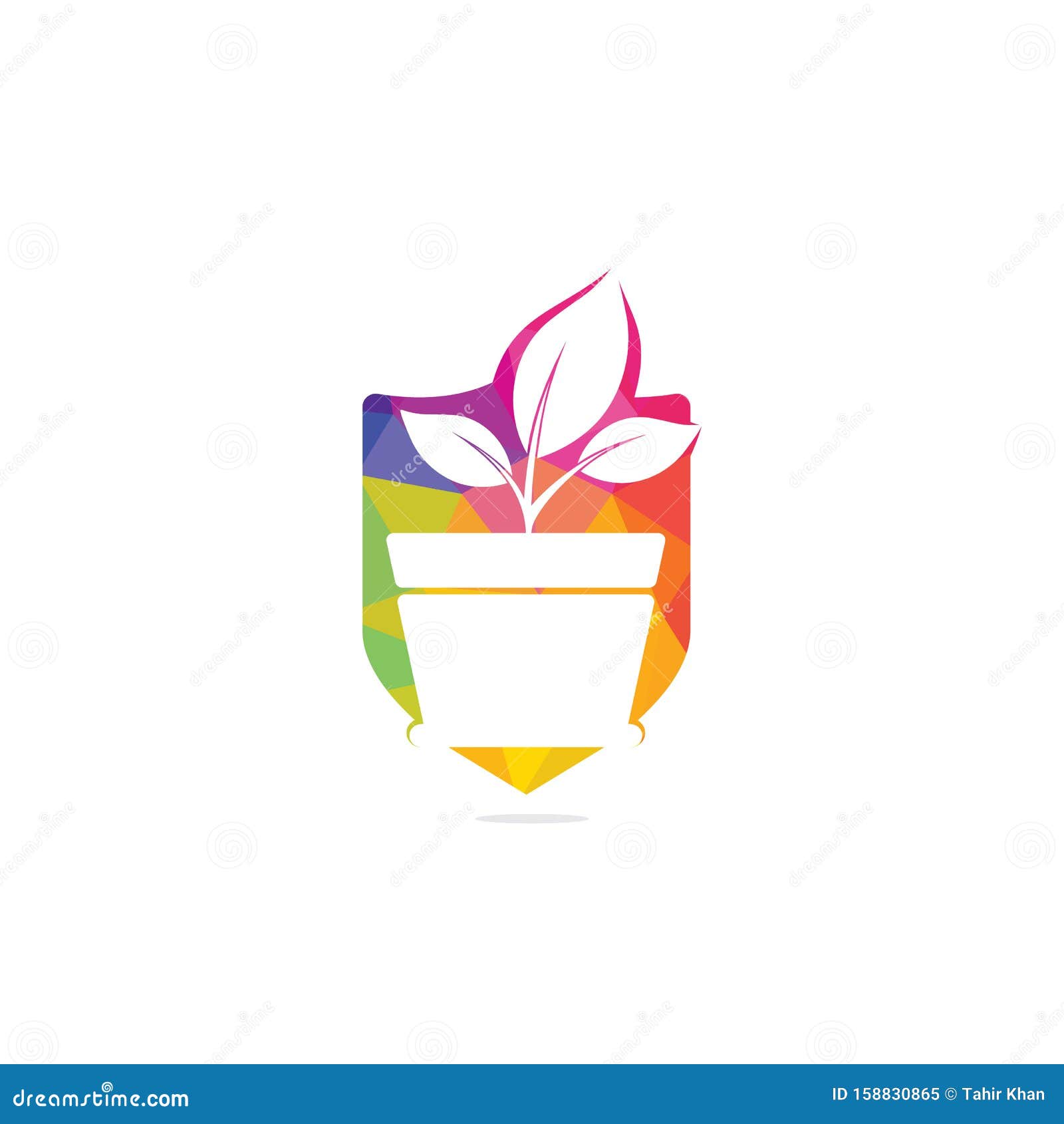 Growth vector logo. stock illustration. Illustration of grow - 158830865