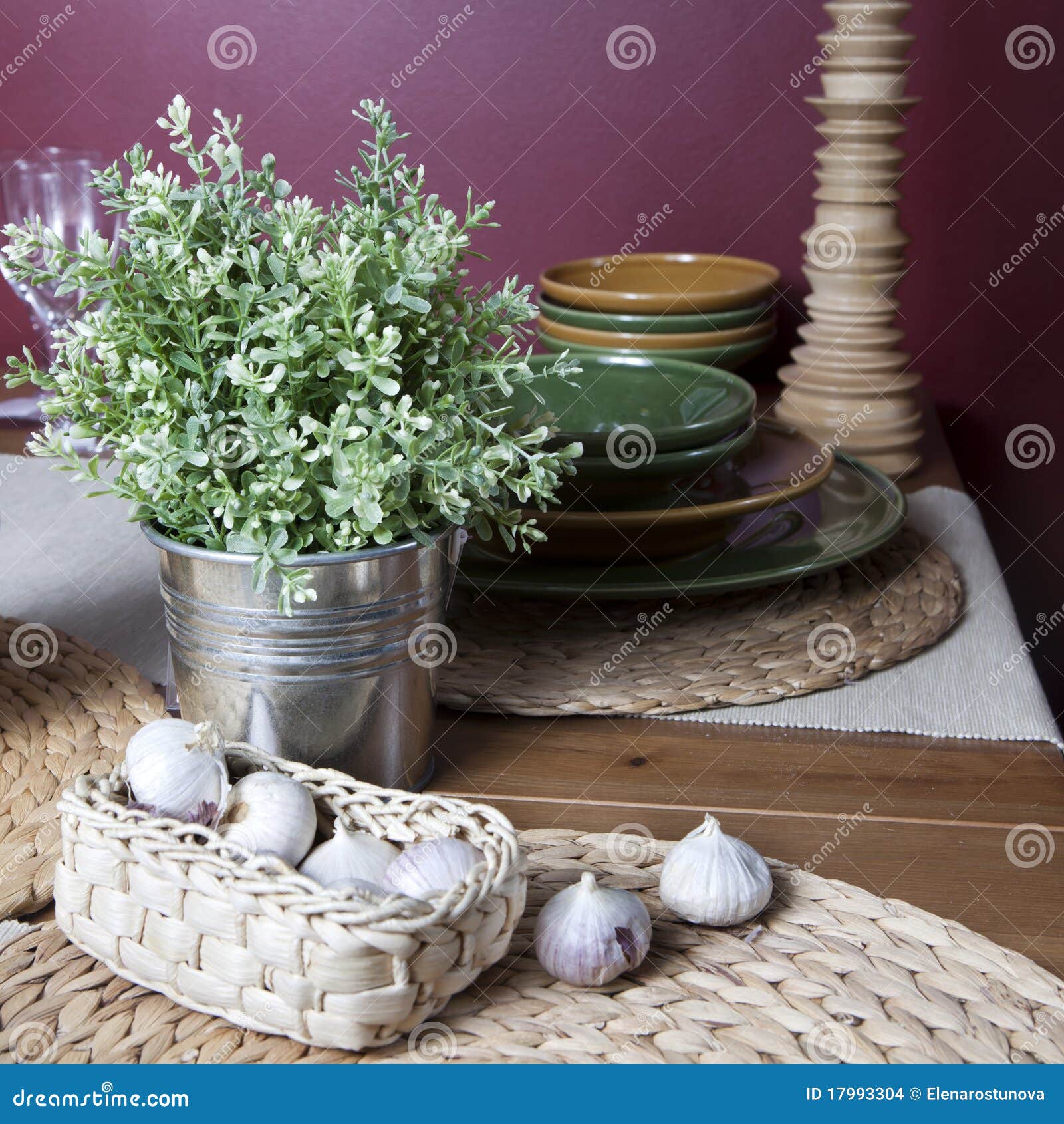 Flower in pot on table stock photo. Image of home, decorative - 17993304