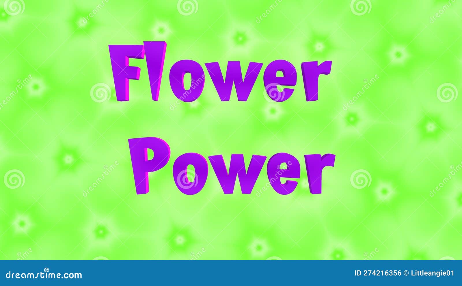 Flower Power Sixties Hippy Style Pink Psychedelic Background Stock ...